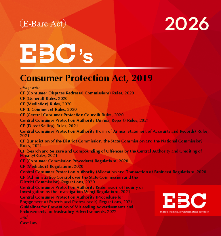 Consumer Protection Act, 2019 Bare Act (Print/eBook)